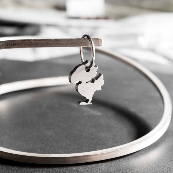 Chocobo Earring - Titanium - Arxiome